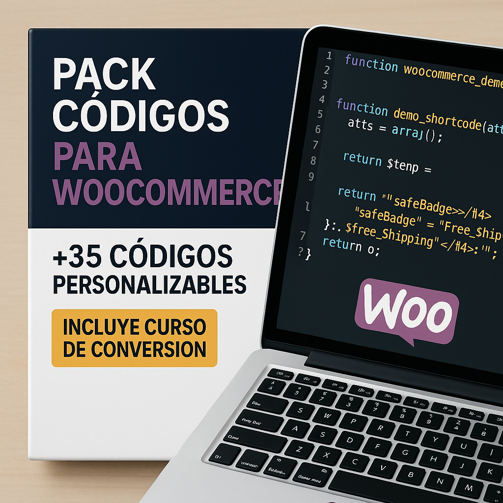 Pack Códigos Woocommerce - BobyAds